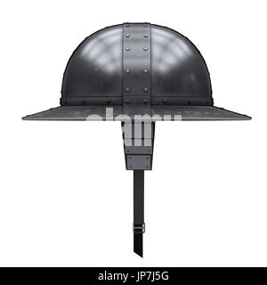 Medieval Knight Kettle Hat Helmet Stock Photo - Alamy