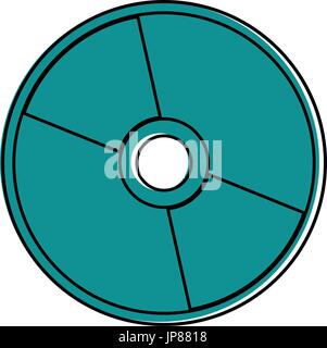 CD-R Compact Disc clipart, object illustration vector Stock Vector ...