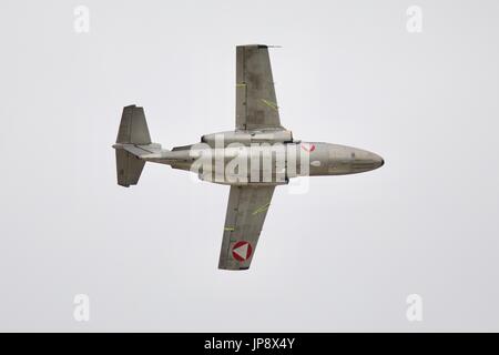 Austrian Air Force Saab 1050E performing at the 2017 Royal ...