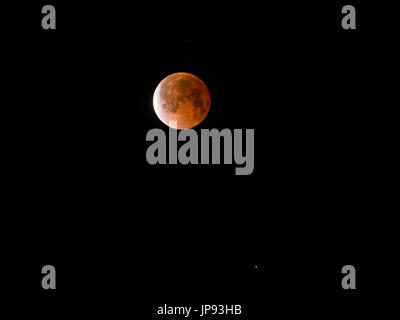 A blood Moon total lunar eclipse was visible on 7/8 September 2025 ...