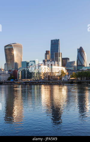London Skyline, City of London, Thames River Stock Photo - Alamy