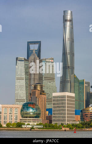 The city center of Shanghai, China Stock Photo - Alamy