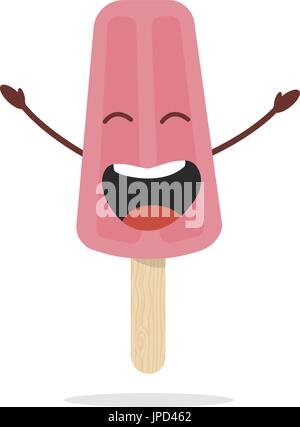 Cute ice lolly cartoon design Stock Vector Image & Art - Alamy