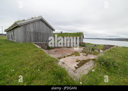 Hamningberg Finnmark arctic old abandoned Stock Photo - Alamy