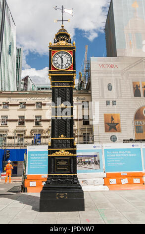 Little Ben is a cast iron miniature clock tower, situated at the ...