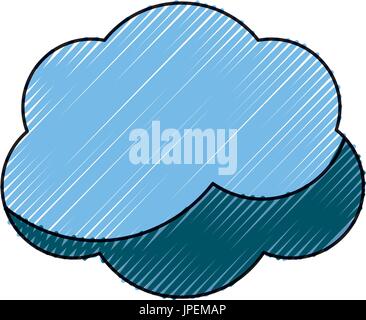 Cloud computing technology scribble Stock Vector Image & Art - Alamy
