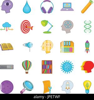Wheeze icons set, cartoon style Stock Vector Image & Art - Alamy