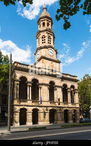 The Adelaide town hall in Adelaide, the capital city of South Australia ...
