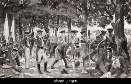 Battle Of Plassey between the British East India Company and the Nawab ...