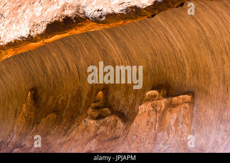 Detail of Uluru Rock, Ayers Rock Stock Photo - Alamy