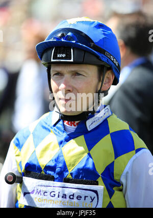 Jockey Jamie Spencer during day two of the bet365 Craven Meeting at ...