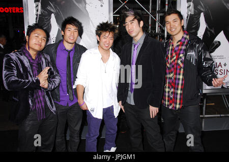 Quest Crew - Hok Konishi, Victor Kim, Steve Terada, Ryan Feng & Brian Hirano at The Los Angeles ...