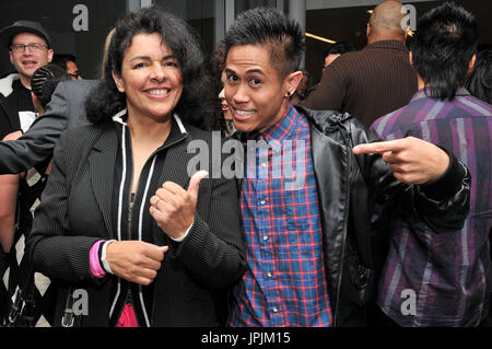 Ana LOLLIPOP Sanchez & Ray Basa at the Inner City Arts and The Flourish ...
