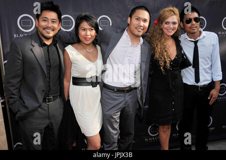 (L-R) Basco Family - Dante Basco, Darion Basco, Arianna Basco, Dion ...