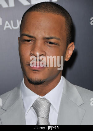 Tip Harris AKA TI at the Los Angeles Premiere of "Takers" held at the ...