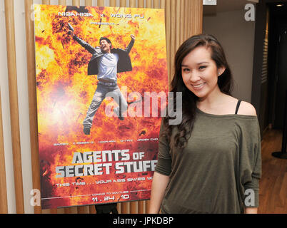 Cathy Nguyen at The NigaHiga x Wong Fu Productions AGENTS OF SECRET ...