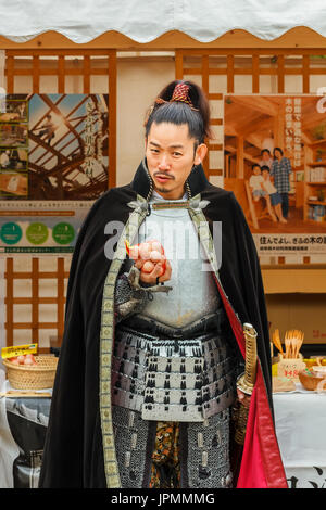 Unidentified Japanese Samurai Actors at Nagoya Castle Stock Photo - Alamy