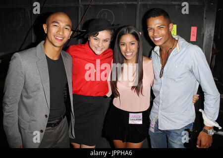 Ricky Jaime & Melanie Moore of SYTYCD Season 8 at the taping of "So You ...