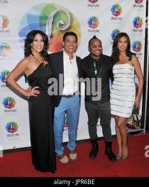 News Anchors Maria Quiban & Bob DeCastro of FOX11 & Cher Calvin of KTLA ...