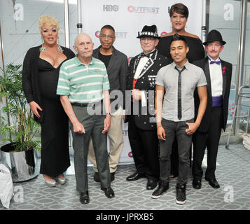 Documentary subjects Dixie Monroe, Robert Main0r & Symone Devereaux at ...