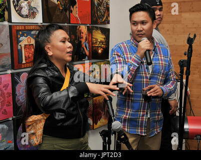 Dante Basco & Arianna Basco at BRING THE LOVE! An evening of music ...