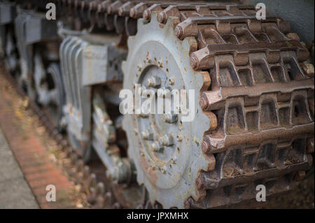 closeup of of a tank tracks mechanism Stock Photo - Alamy