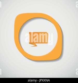 Abstract illustration on a square background - stylized flowers ...