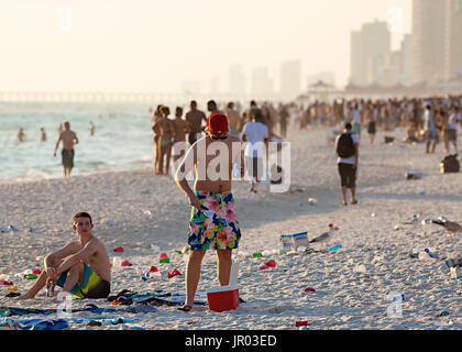 Spring break on Panama City Beach, Florida. 2011 Stock Photo - Alamy