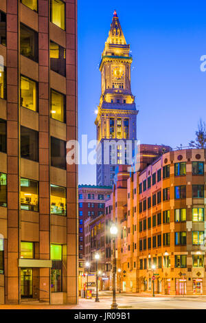 Customs Tower, Boston, Massachusetts, USA Stock Photo - Alamy