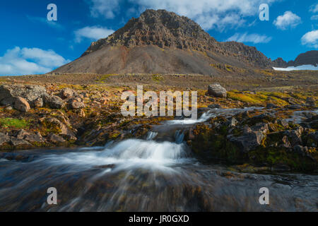 The Mountains And Coastline Of The Strandir Coast; West Fjords, Iceland ...