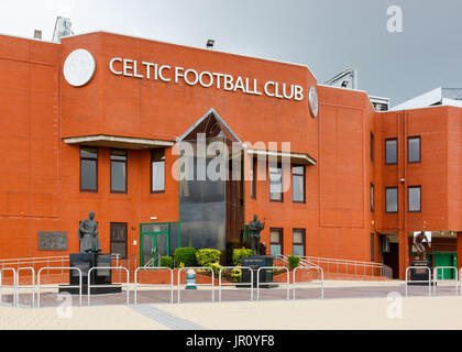 The Main Stand at Celtic Park home of Glasgow Celtic Football Club in ...