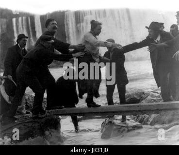 ANNIE EDSON TAYLOR (1838-1921) American schoolteacher who became the ...