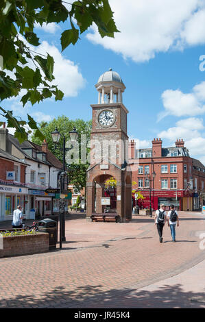The Clock Tower, Market Square, Chesham, Buckinghamshire, England Stock ...