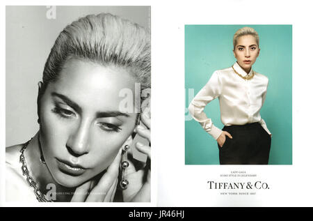 2010s UK Tiffany & Co Magazine Advert Stock Photo - Alamy