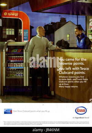 2010s UK Esso Magazine Advert Stock Photo - Alamy