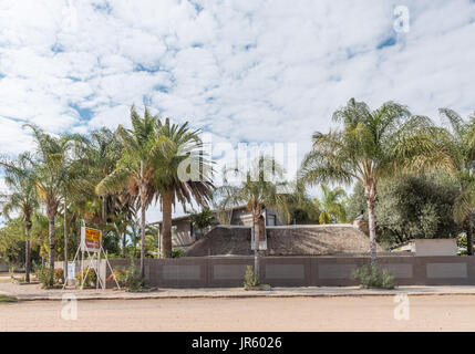 OTAVI, NAMIBIA - JUNE 20, 2017: The railway station in Otavi in the ...