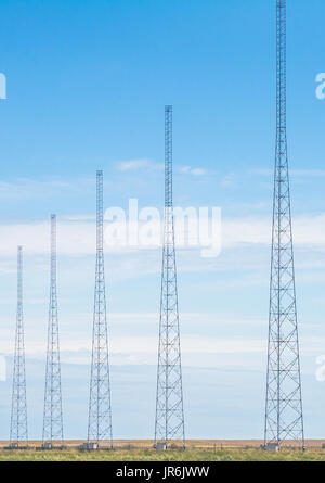 Cobra Mist abandoned radar station on Orford Ness, Suffolk Stock Photo ...