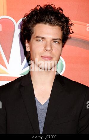 BEVERLY HILLS, CA - AUGUST 3: Gus Harper and Miles Gaston Villanueva at ...