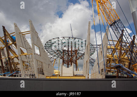 construction of the now complete The SSE Hydro, SEC, Glasgow Stock ...