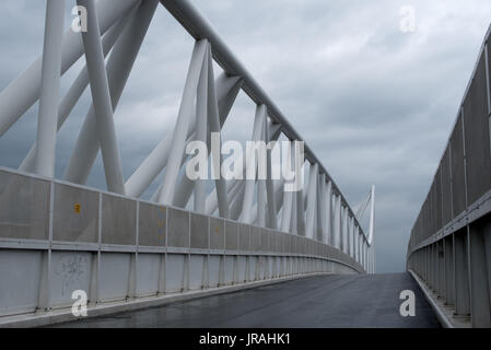 Akrobaten pedestrian bridge in Oslo, Norway Stock Photo - Alamy