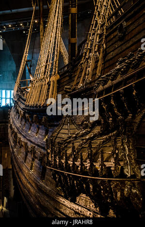 Inside the Vasa Museum, Stockholm, Sweden Stock Photo - Alamy