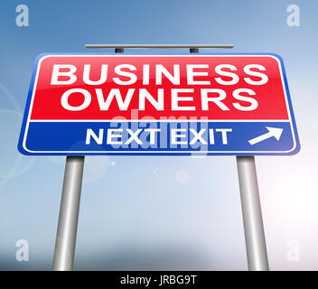 Proprietor Business Owner Founder Chairman Management Concept Stock ...