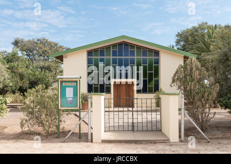 OTAVI, NAMIBIA - JUNE 20, 2017: The railway station in Otavi in the ...