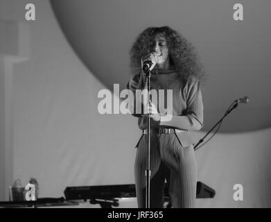 Solange performing at Panorama Festival in New York City July 28th ...