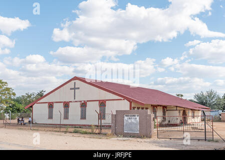 TSUMEB, NAMIBIA - JUNE 20, 2017: The Etosha Secondary School in Tsumeb ...