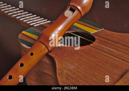 Traditional Cuatro Guitar from Venezuela. Folk Musical Instruments ...