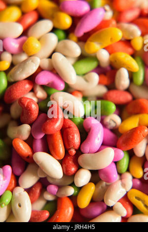 Macro details of sugar coated fennel seeds Indian candy Stock Photo - Alamy