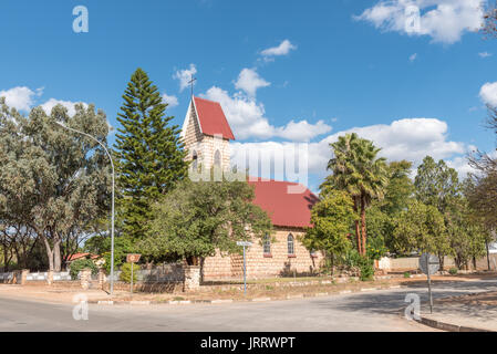 TSUMEB, NAMIBIA - JUNE 20, 2017: The Etosha Secondary School in Tsumeb ...
