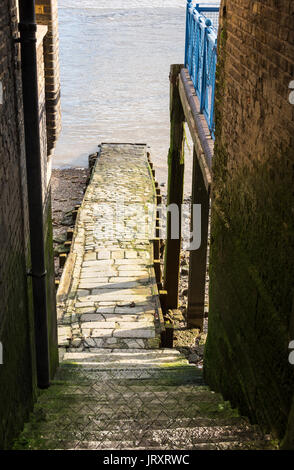 Old Stairs, Wapping, London Stock Photo - Alamy