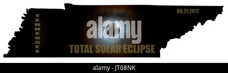 Solar eclipse in Tennessee Stock Photo - Alamy